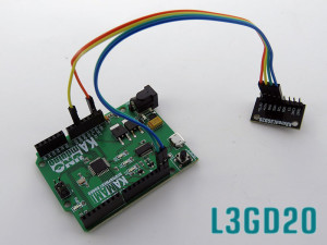 Żyroskop L3GD20 – obsługa w Arduino – Hobbyspace.pl – blog dla hobbystów
